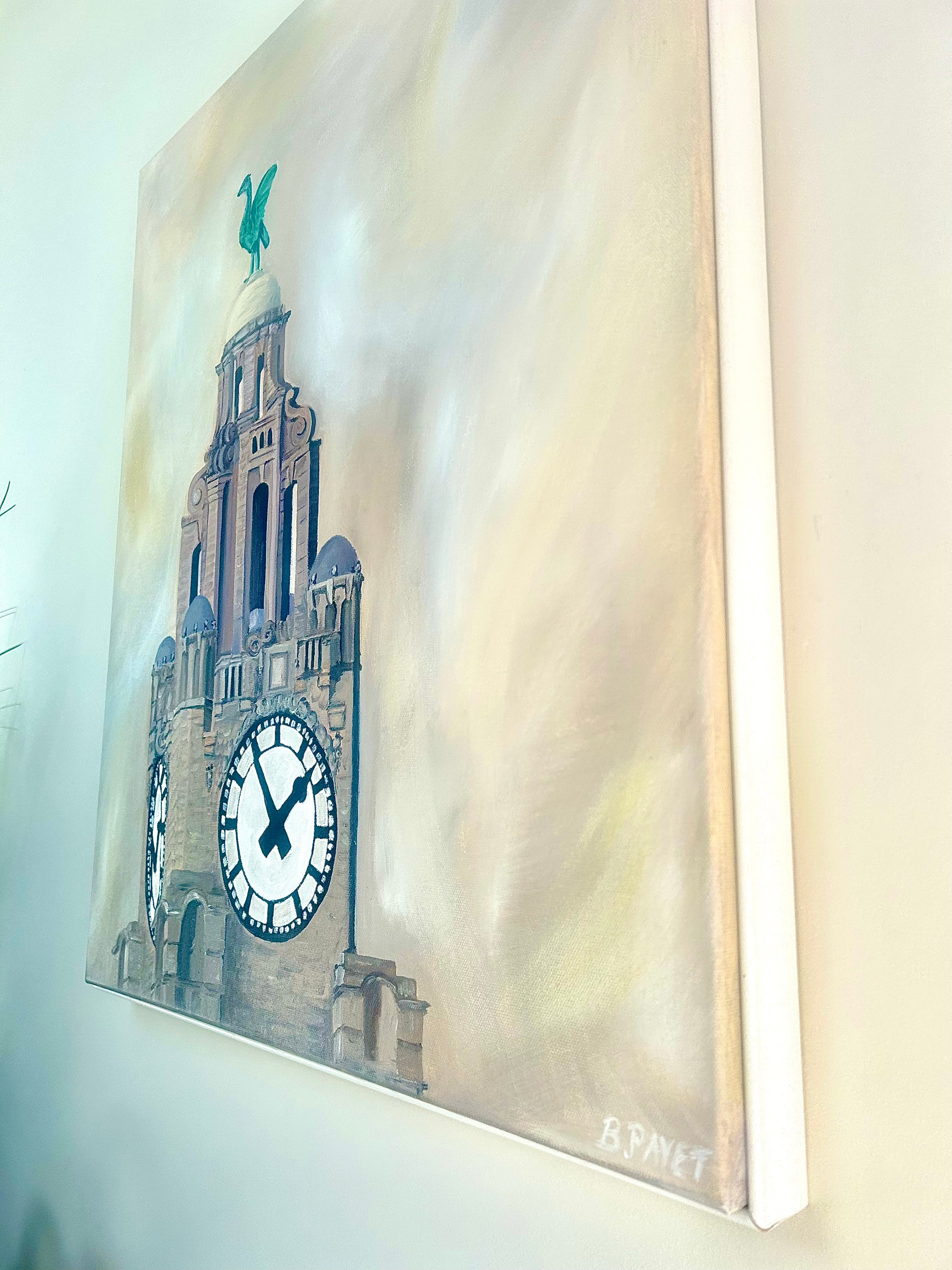 Original Liverpool artwork. Wall art inspired by Liverpool. Skyline ...